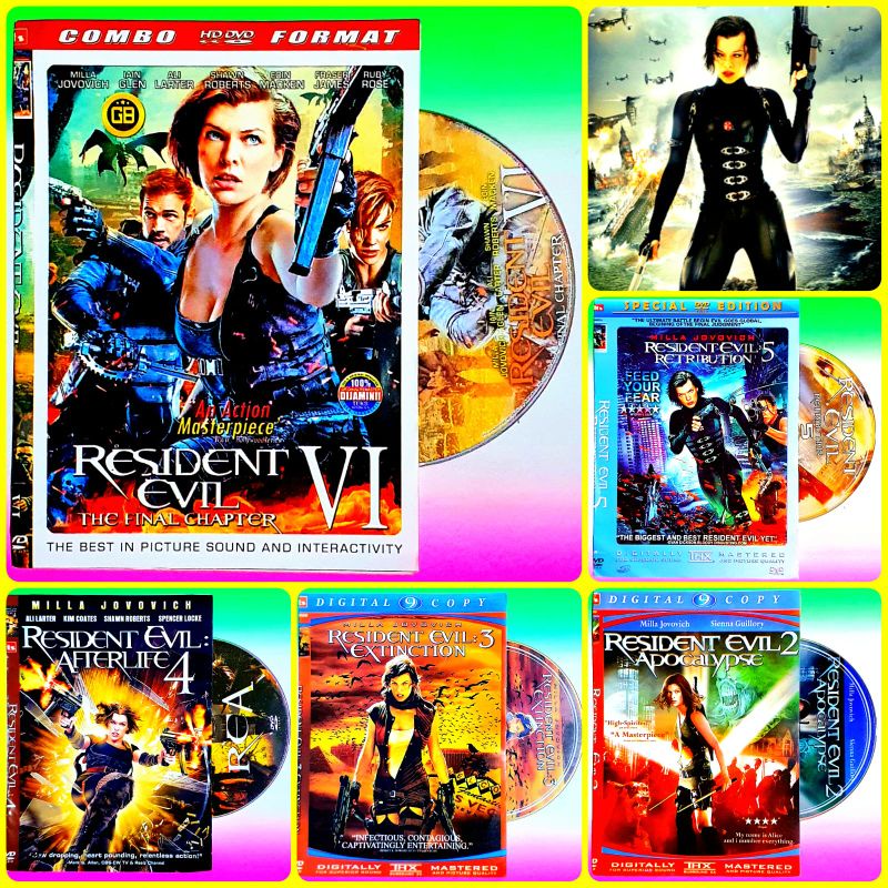 Cases VIDEO FILM RESIDENT EVIL Comply | Shopee Philippines