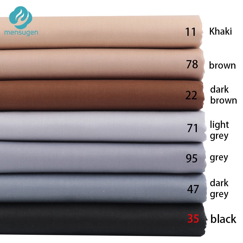 100% Cotton Fabric, Kain Cotton,Plain Color Cloth,Baju Kurung Cloth ...