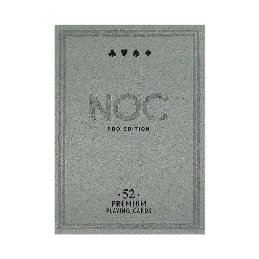 NOC Pro Greystone (Marked) (Paper) Playing Cards | Shopee Philippines