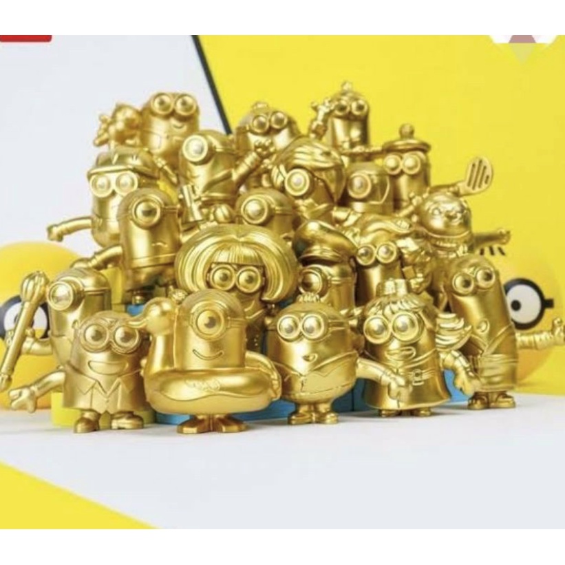 GOLD MINIONS: Rise of Gru Happy Meal Toys | Shopee Philippines