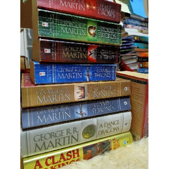 George R.R. Martin books. Preowned. Softcover and Hardcover | Shopee ...