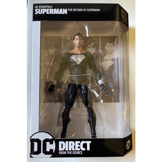 DC ESSENTIALS: SUPERMAN THE RETURN OF SUPERMAN ACTION FIGURE | Shopee ...