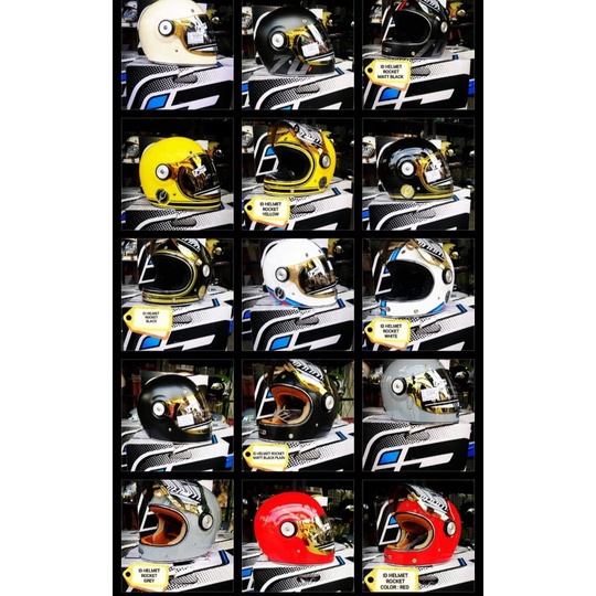 ID HELMET ROCKET (CLASSIC) | Shopee Philippines