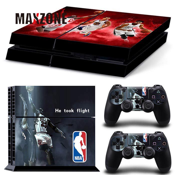 MAXZONE PS4 game console sticker NBA basketball creativity, cartoon ...