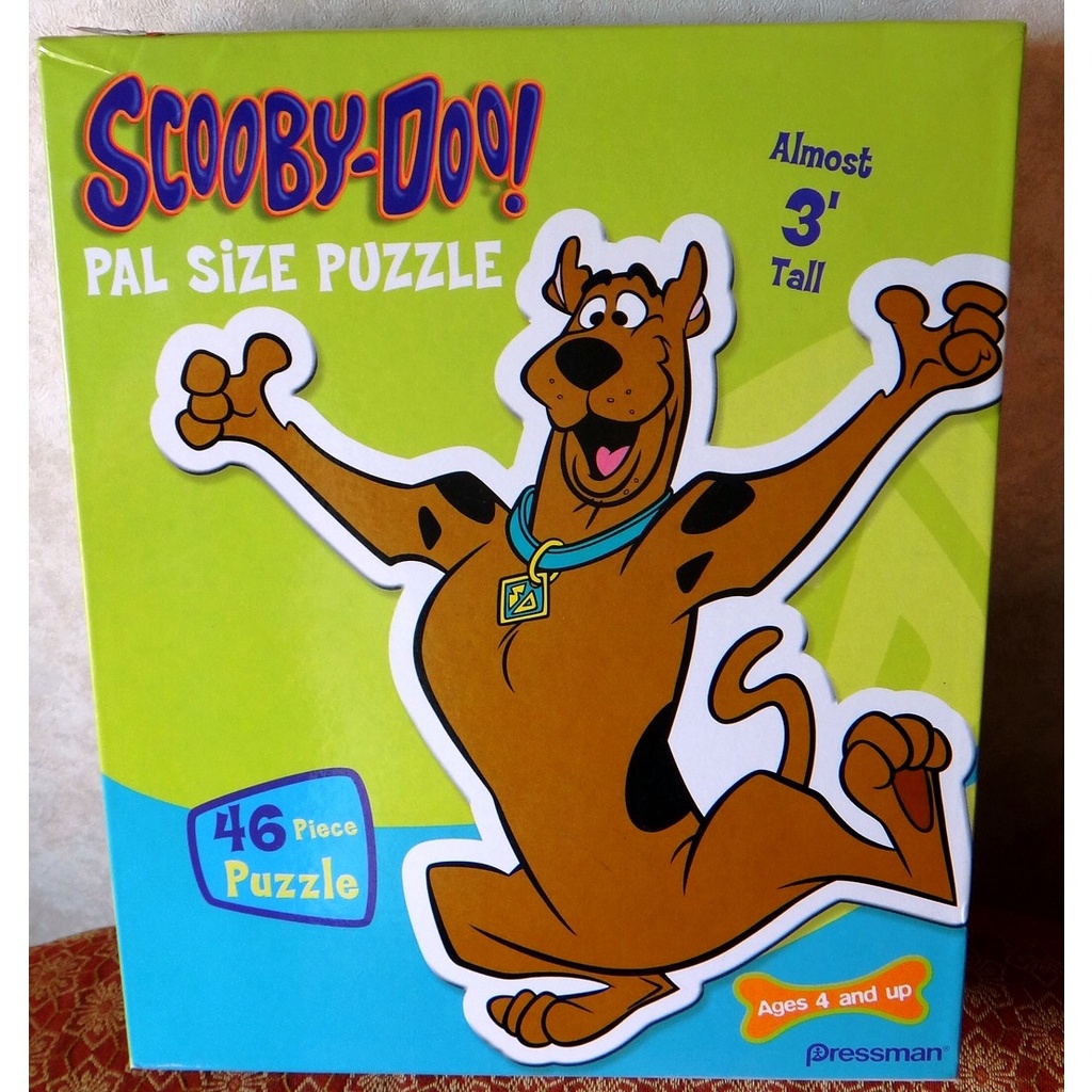 Warner Bros Pressman Scooby Doo Puzzle 46 PAL Size Pieces NewUSA ...