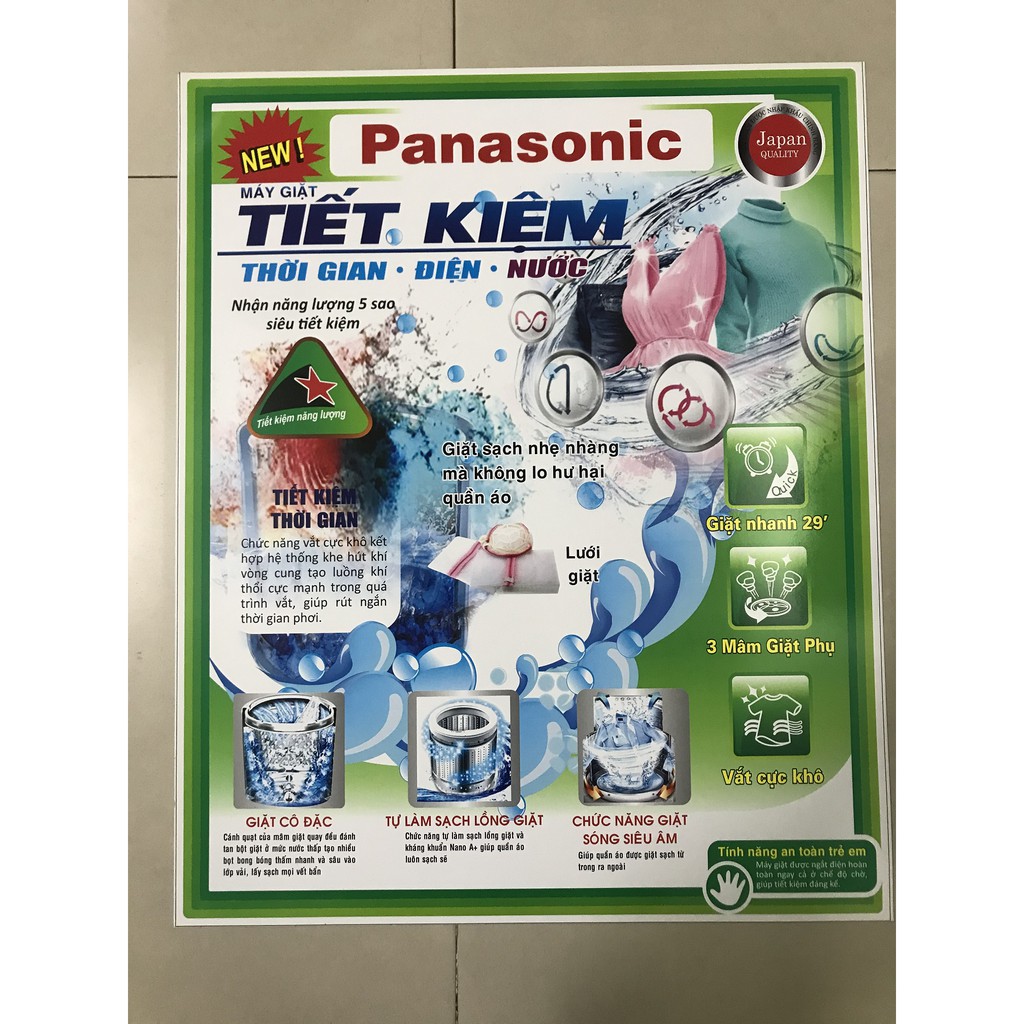 Panasonic washing machine sticker - Panasonic washing machine sticker ...