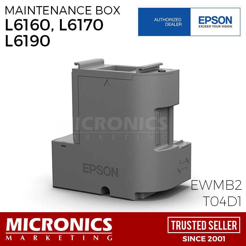 Epson Maintenance Box T04D1 for L6160 / L6170 / L6190 - Genuine ...