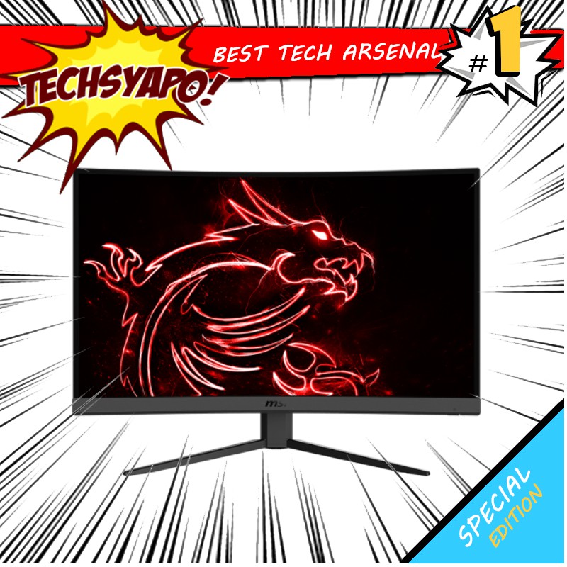 MSI OPTIX G32C4 SERIES 165Hz CURVED GAMING MONITOR | Shopee Philippines