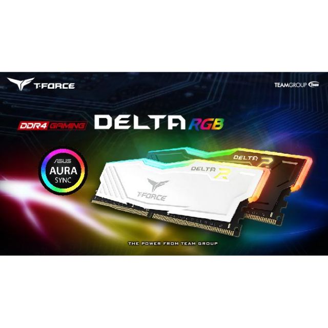 Team Delta T-Force RGB 2x8GB (16gb) 3200mhz |Black | White | Shopee ...