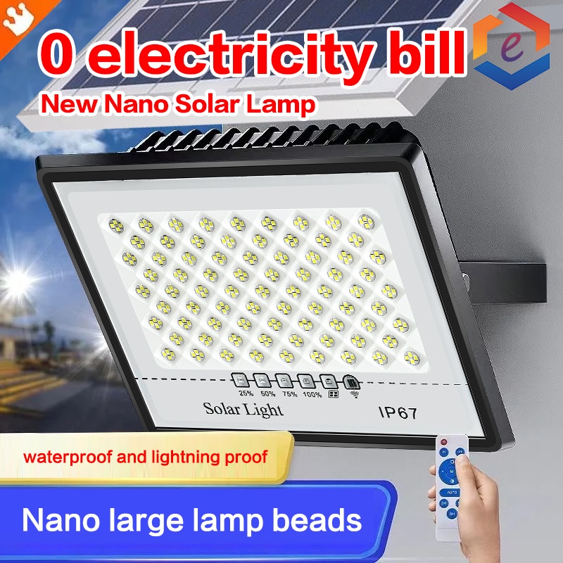 800W solar lights outdoor waterproof led ceiling bulb solar street lamp ...
