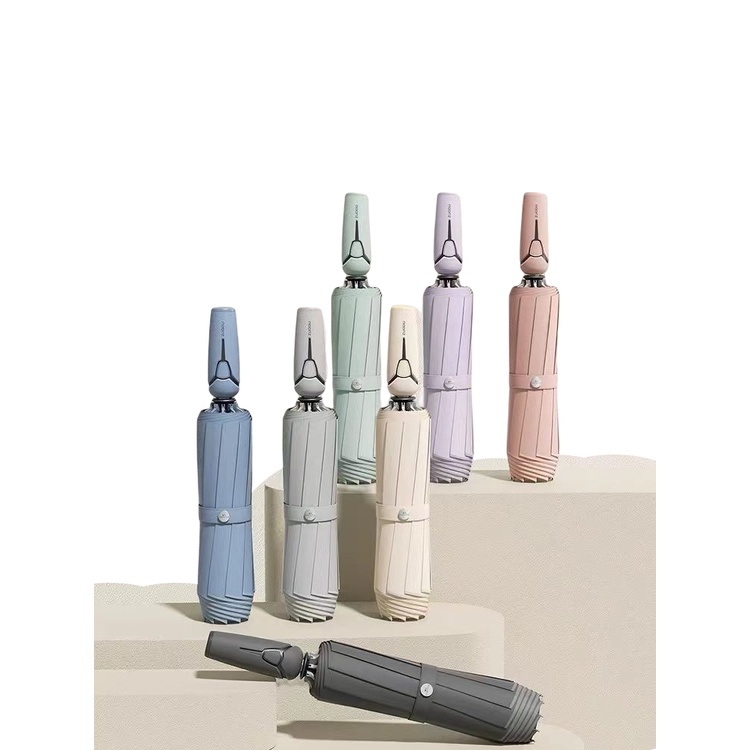 China Imported Xiao Mi Zuo Du Automatic Reverse Umbrella Extra Tough 10 ...