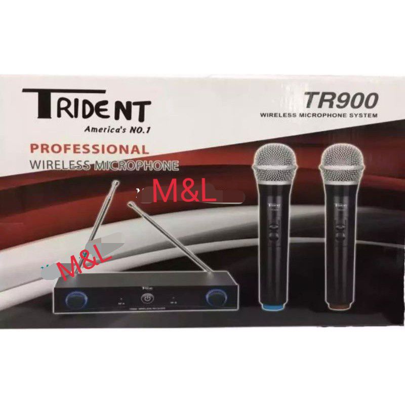 Imix By Trident TR-900 Professional Wireless Microphone | Shopee ...