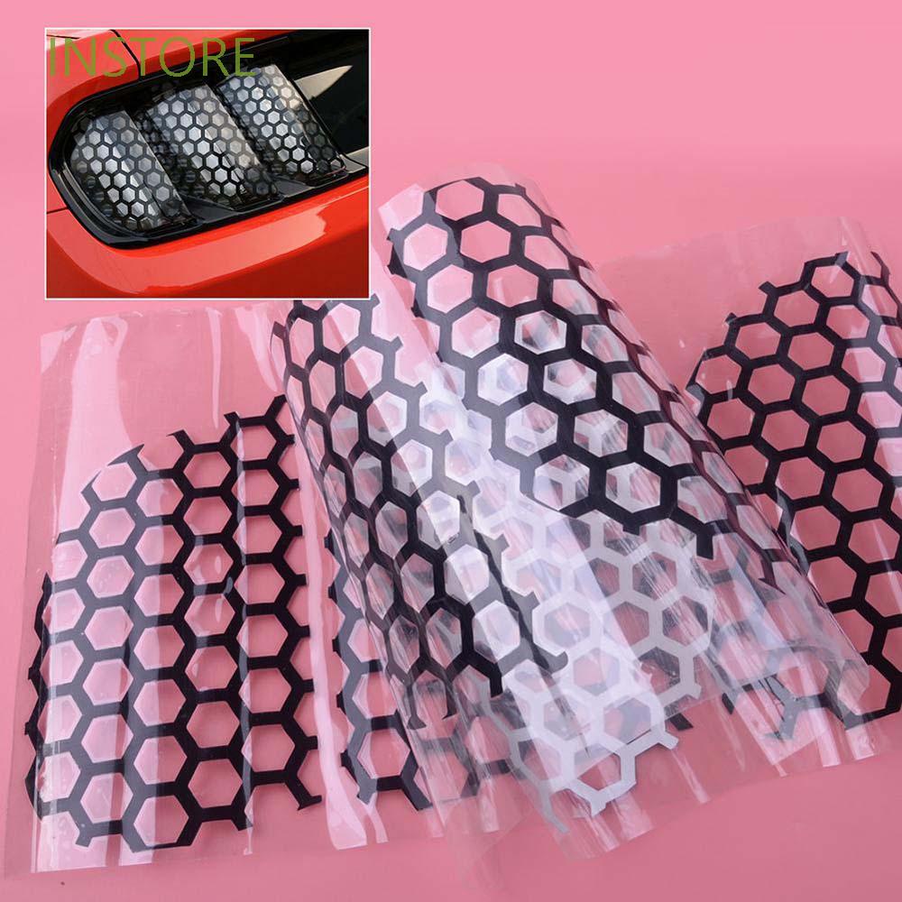 INSTORE Universal Honeycomb Car Stickers Anti-scratch Car Exterior ...