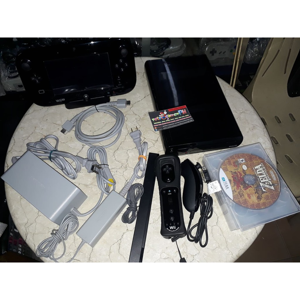 Nintendo Wii U 32GB Gaming Bundle (US Version) Black PRICE: 7500 ...