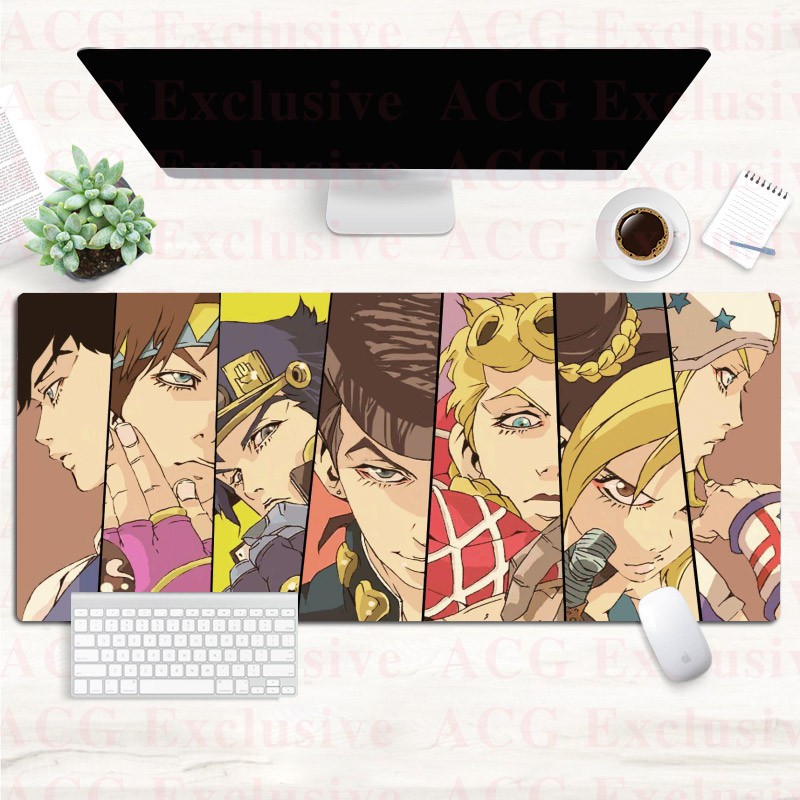 Anime Jojo's Bizarre Adventure Series Two Can Customize Mouse Pads ...