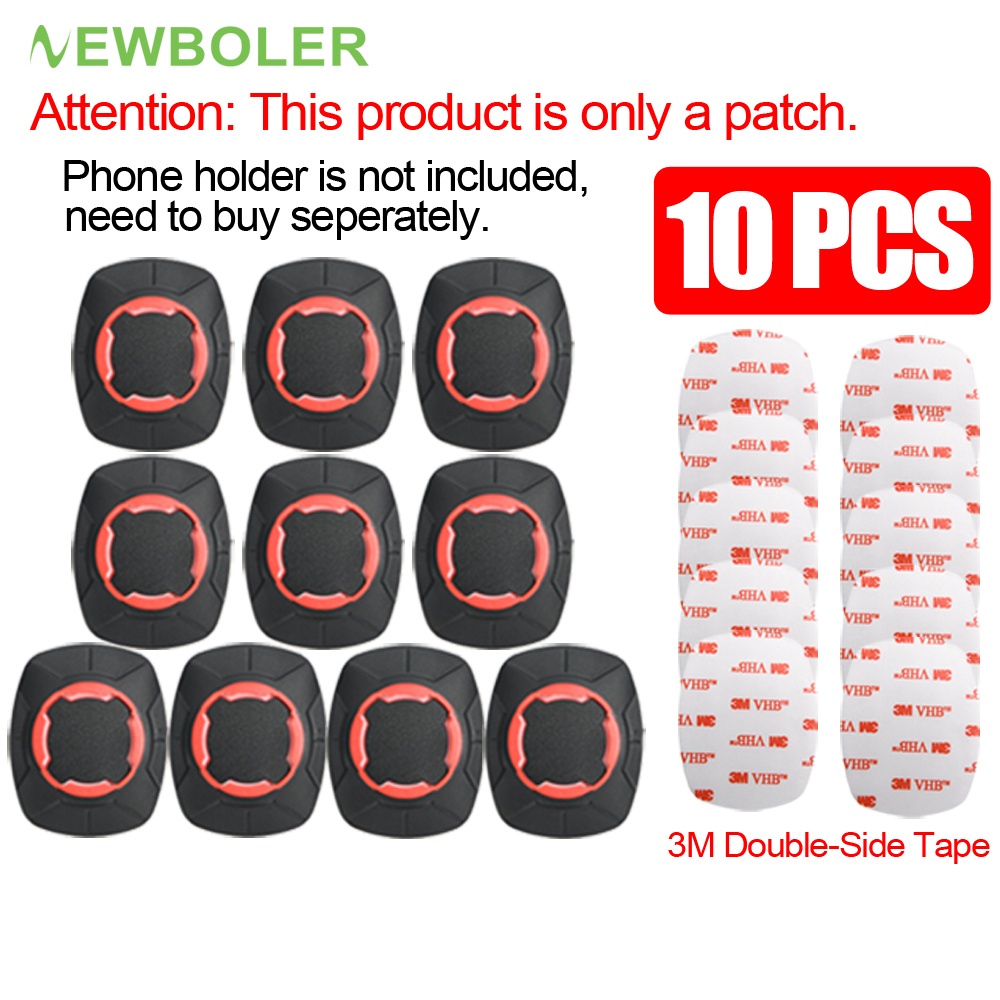 Newboler 2/5/10 PCS Motorcycle Electric Bicycle Phone Holder Patch ...
