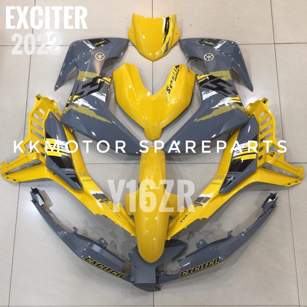 COVER SET YAMAHA Y16ZR Y16 EXCITER 2022 [ HLD ] STICKER TANAM | Shopee ...