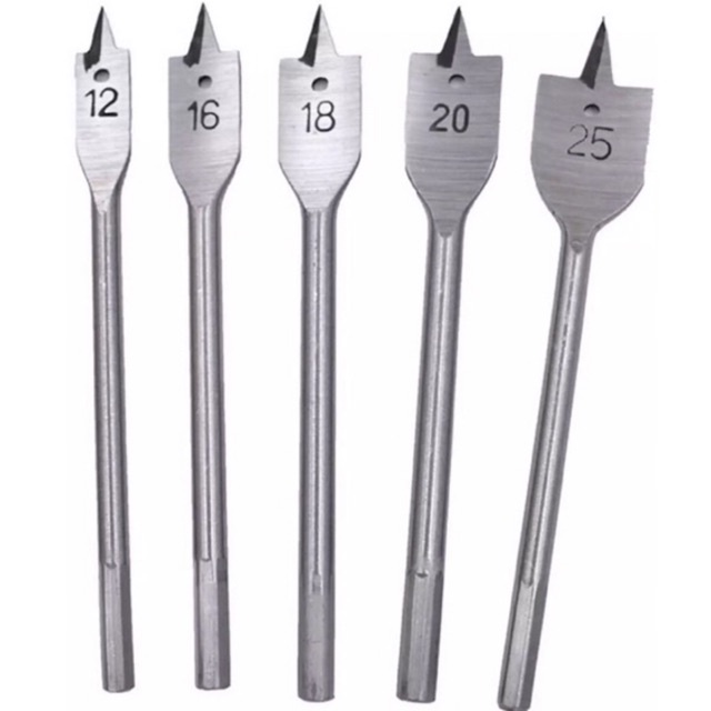 FLAT WOOD BIT(12MM,14MM,16MM,18MM,20MM,22MM,25MM) | Shopee Philippines