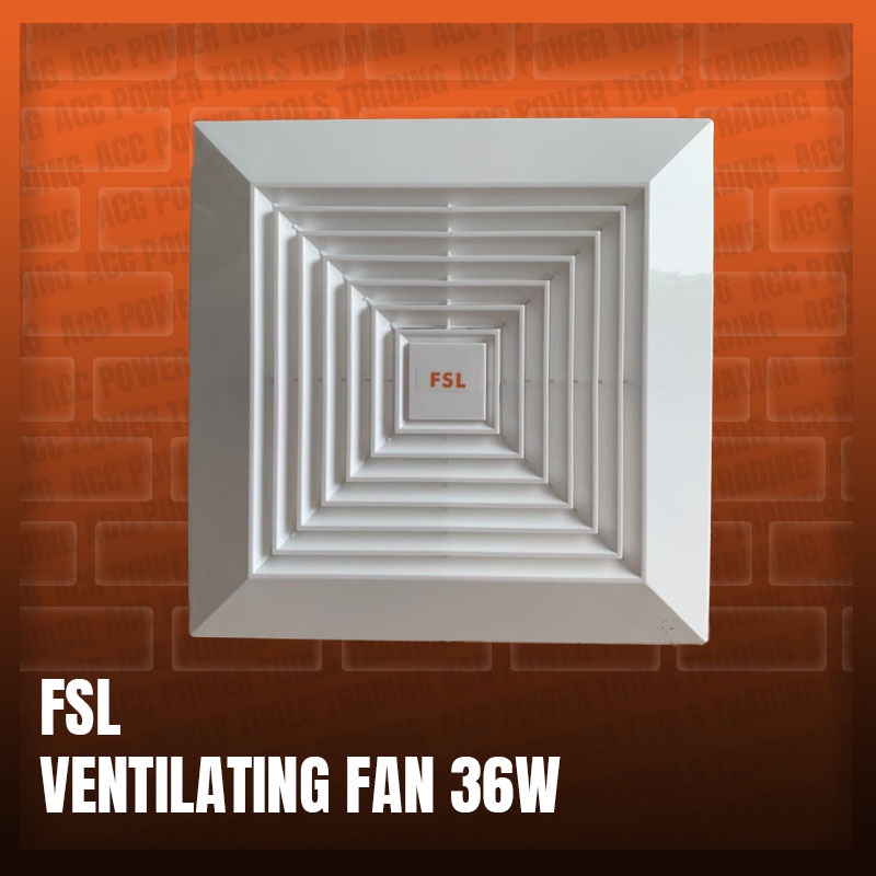 FSL Original Ventilating Exhaust Fan 36w 220v | Shopee Philippines