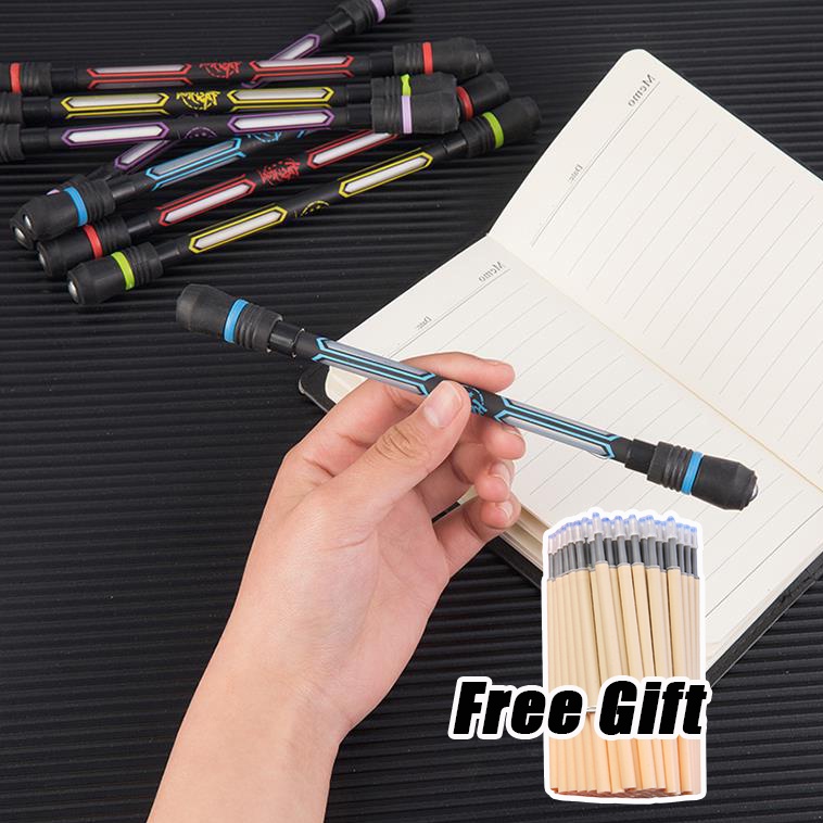 Free Gift Kids Adults Anti-Stress-Spinning Pen / Stress Relief Plastic ...