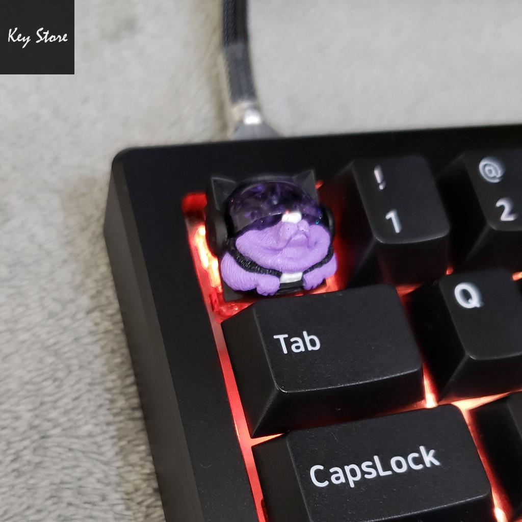 Artisan keycap sirius mechanical keyboard button violet | Shopee ...