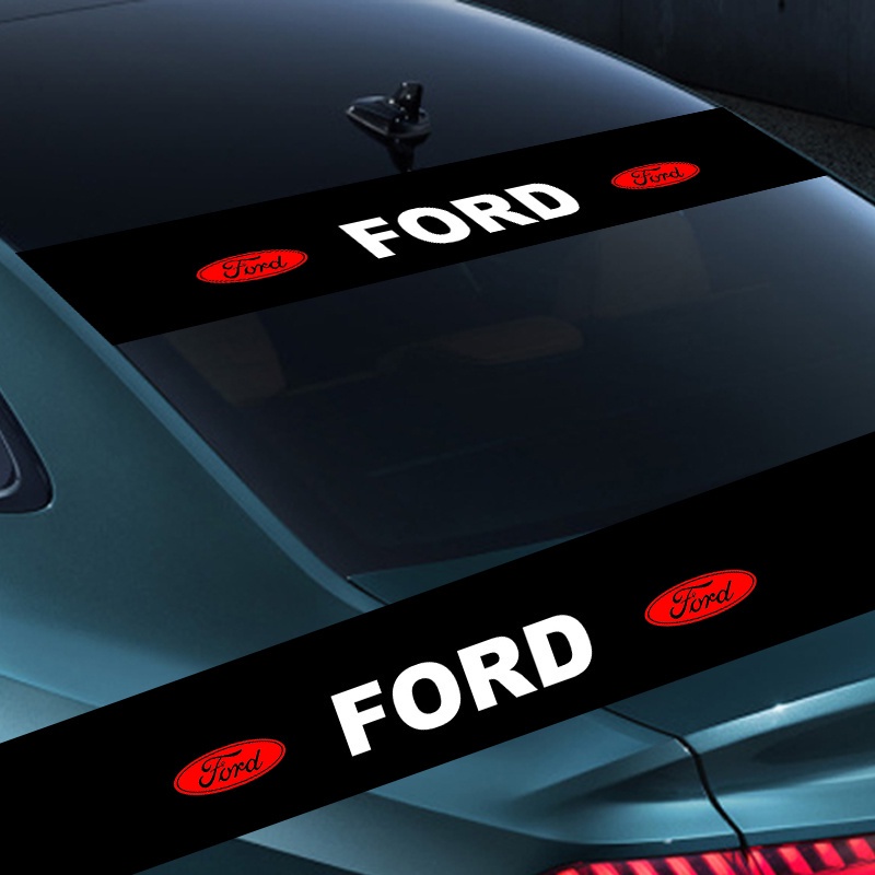 Toyota Car front and rear window windshield PVC sticker waterproof ...