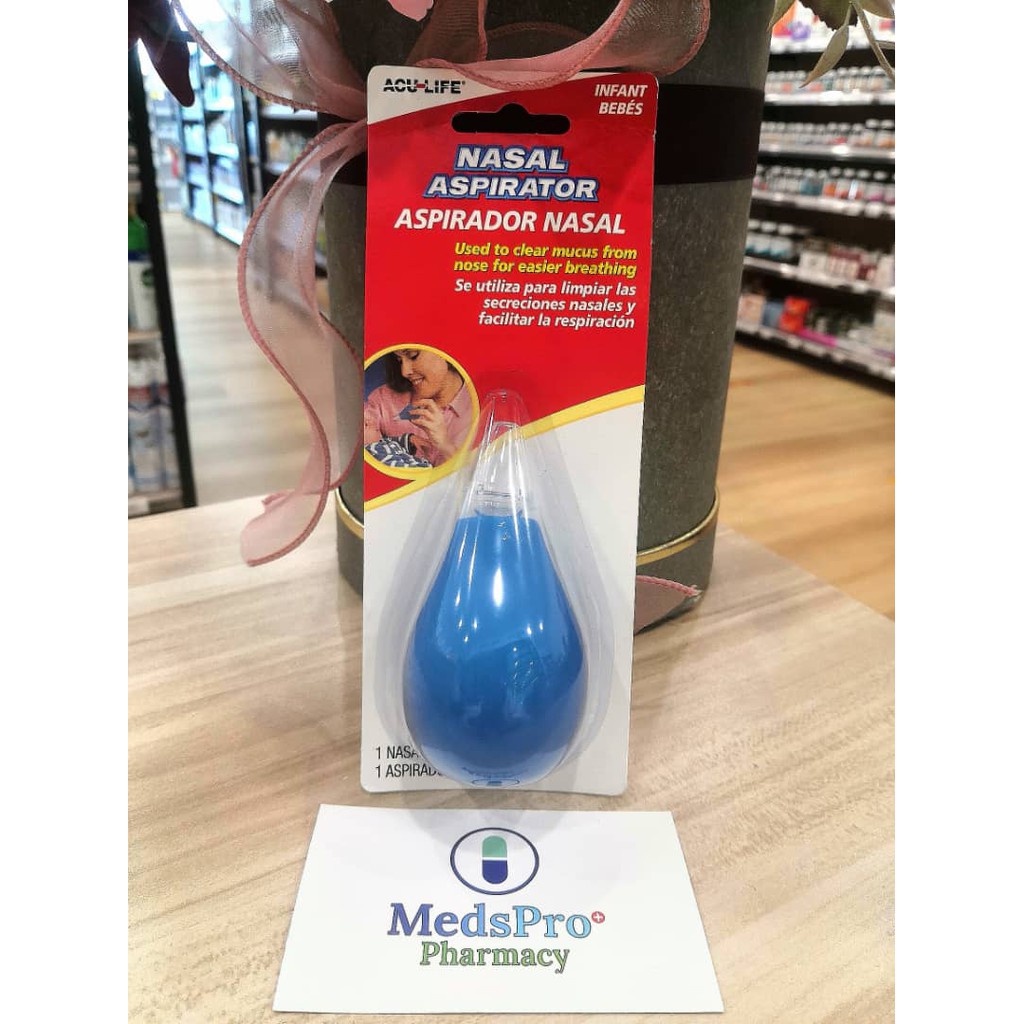 Acu Life Nasal Aspirator (1 Pcs) | Shopee Philippines