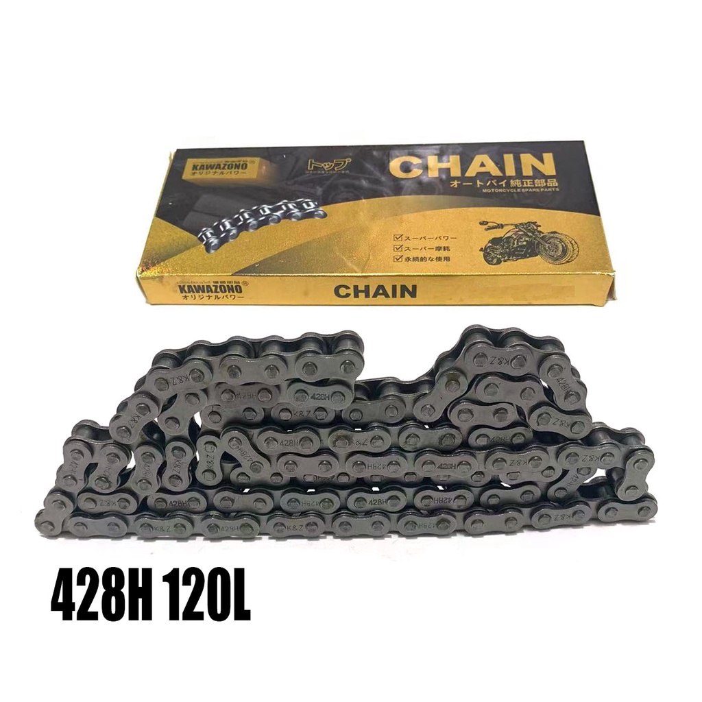 Chain 420/428/428H - 110L/120L/130L Kawazono COD | Shopee Philippines