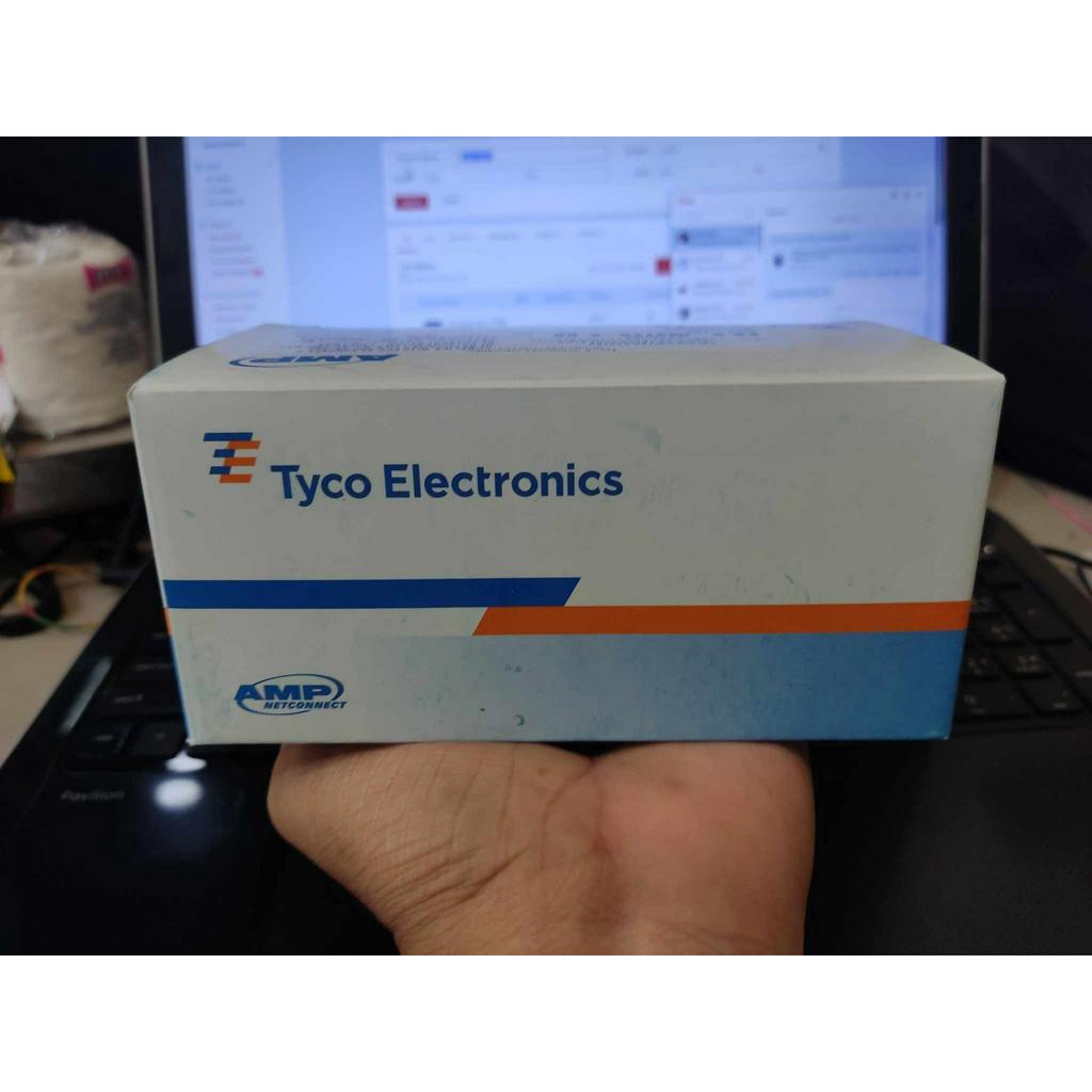 AMP Netconnect | Tyco Electronics | Pass thru UTP EZ Cat6 RJ45 Plug ( 1 Box ) | Shopee Philippines
