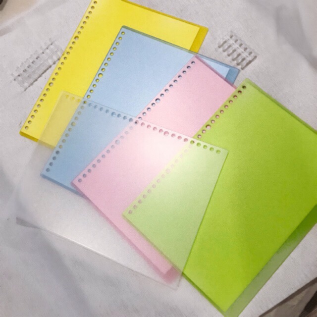 Notebook Cover Dash Board Plastic A4/A5/B5 Sheet A4/A5/B5 | Shopee ...