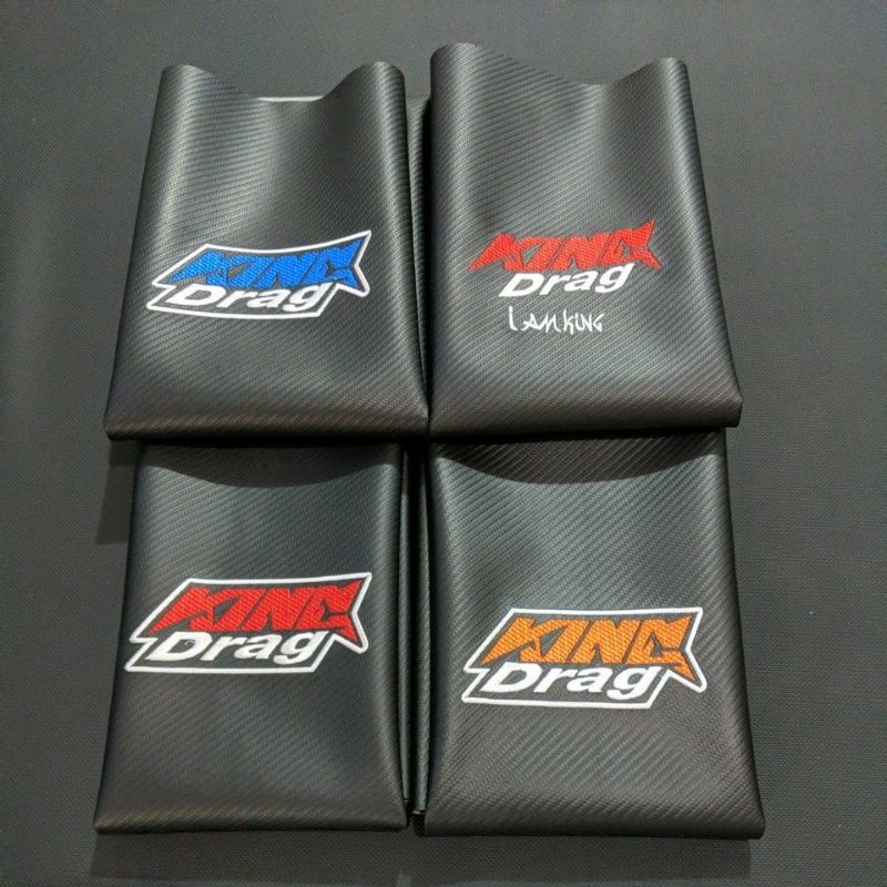 KING DRAG MOTORCYCLE SEAT COVER FREE ETIKETA & STICKER | Shopee Philippines