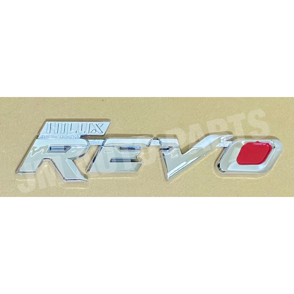 HILUX REVO Emblem Logo Decal Name Chrome (19.5 x 4.2cm) | Shopee ...