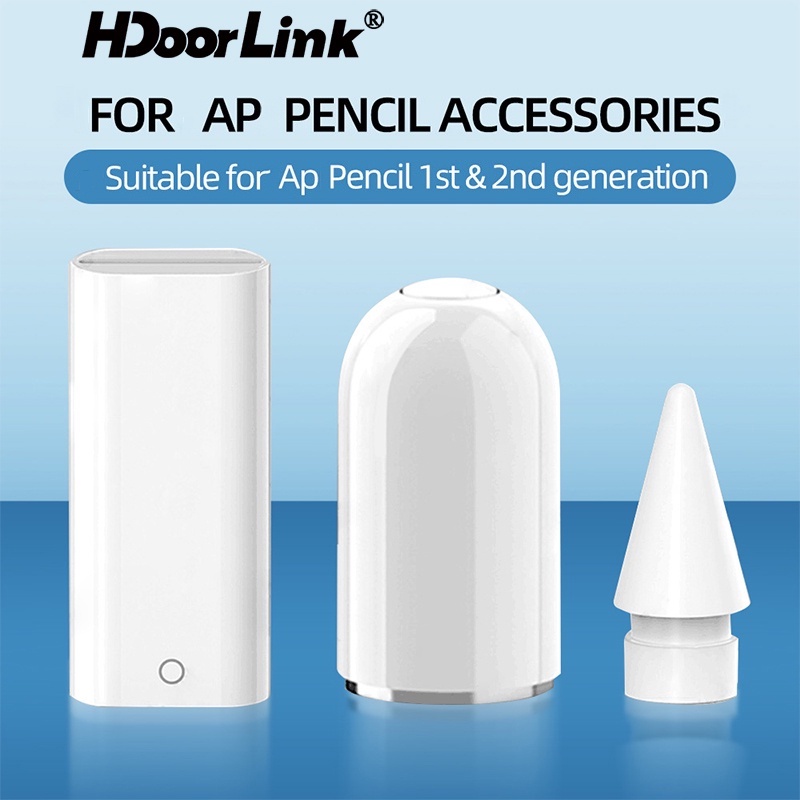 HdoorLink Magnetic Replacement Stylus Pen Cap Connector Charger Adapter ...
