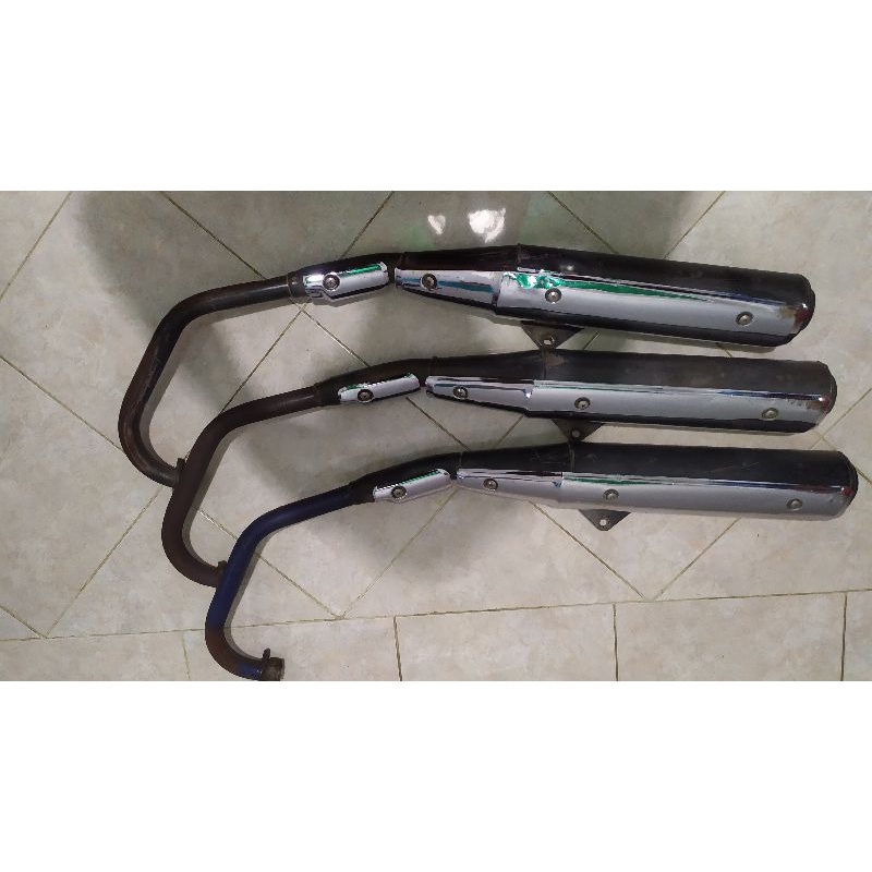 Standard EXHAUST HONDA MEGAPRO PRIMUS EXHAUST MEGA PRO MP ORIGINAL ORI ...