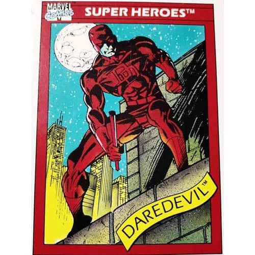 Daredevil Marvel Collectible Cards Matt Murdock Singles | Shopee ...