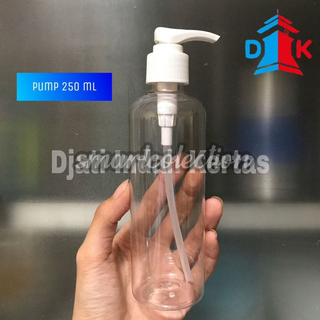 250 ml Clear Pump Bottle (20 pcs) | Shopee Philippines