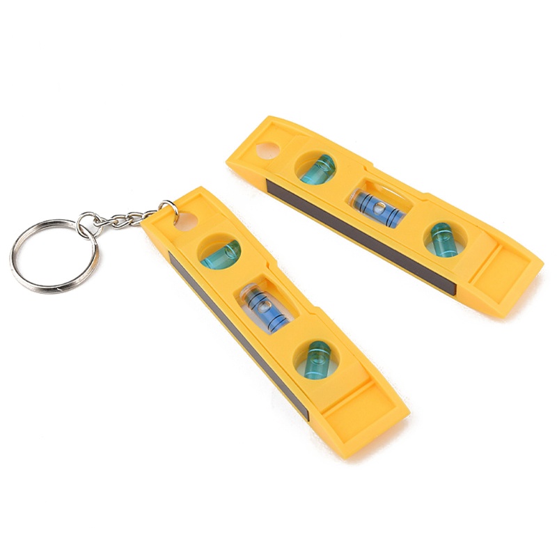 YOLO MALL Mini 3 Spirit Level with Keychain Torpedo Magnetic Gradient ...