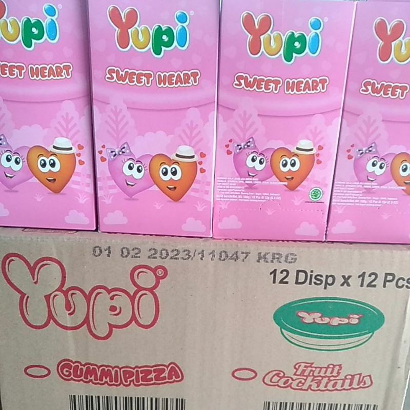 Yupi Gummy Candies Sweet Heart Mini | Shopee Philippines