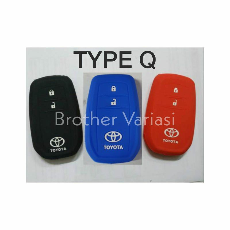All New Innova 2016 reborn type GVQ Rubber Key Silicone | Shopee ...