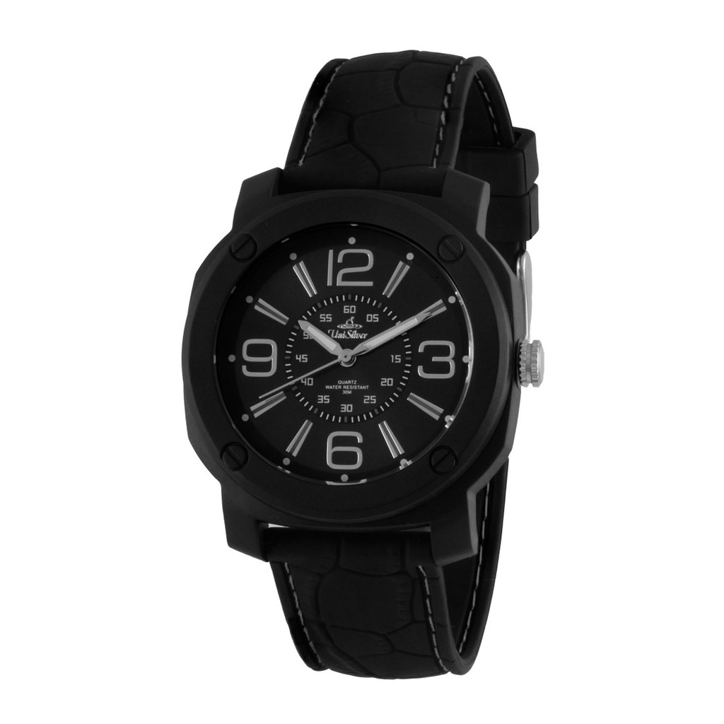Unisilver TIME Wild Ryder Men's Black Watch KW1884-1004 | Shopee ...