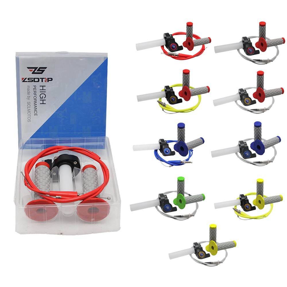 One Set Motorcycle Throttle Grip Quick Twist Gas Throttle Settle With ...