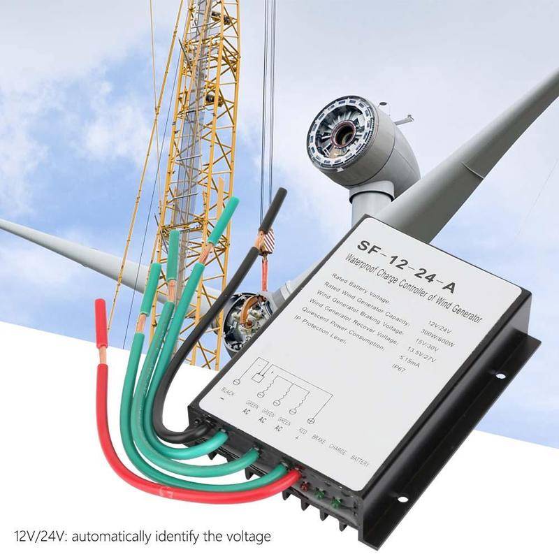 Wind Turbine Generator Charge Controller Charging Regulator300w-400w ...