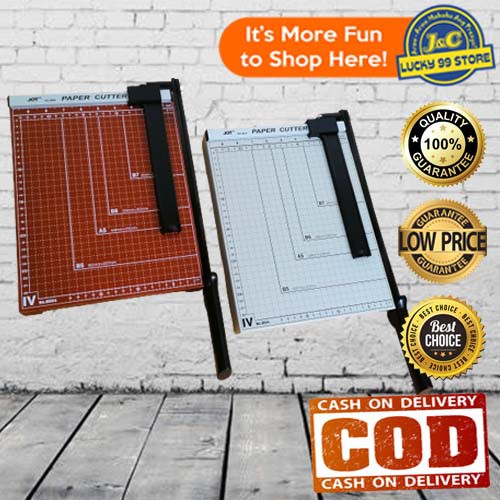 Joy Paper Cutter 12"x10" Metal (No. 8014) or Wood (No. 8004) Base (A4 ...
