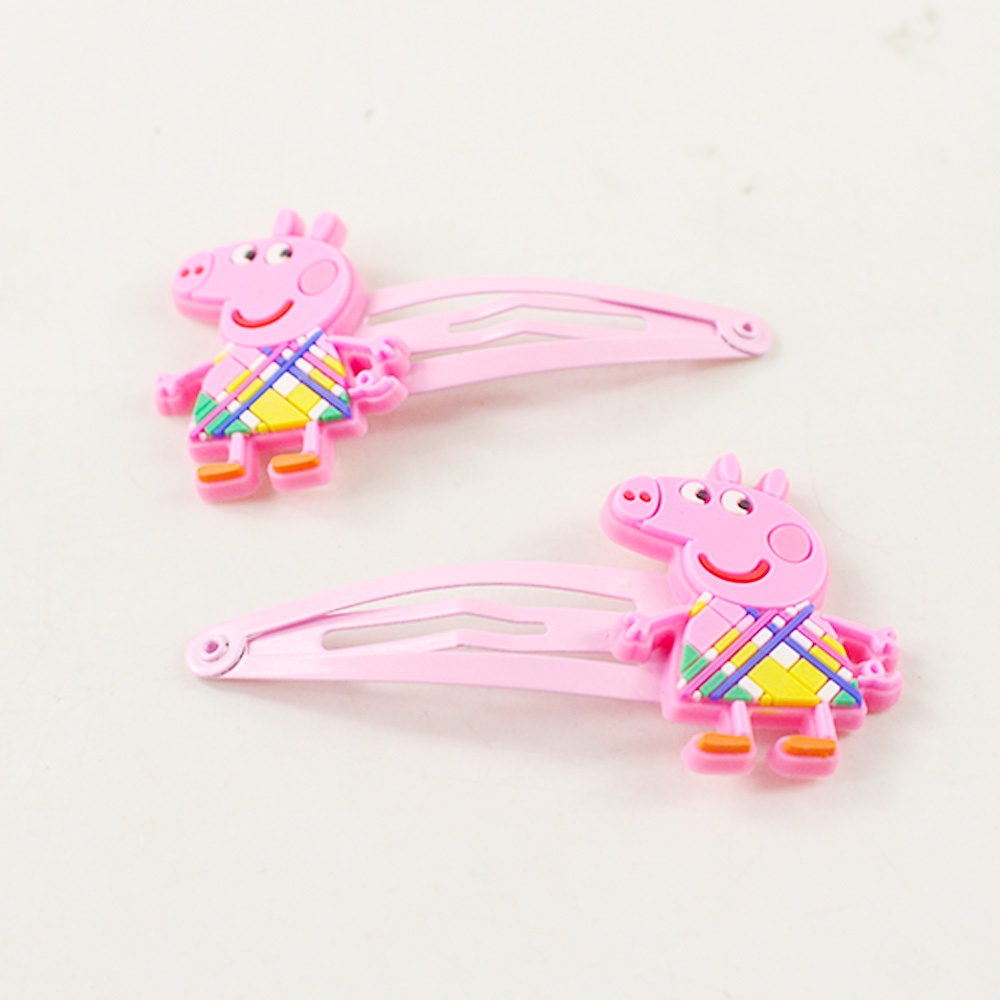 46Style My Little Pony Peppa Pig Frozen Anna Elsa Hair Claw Clips For ...