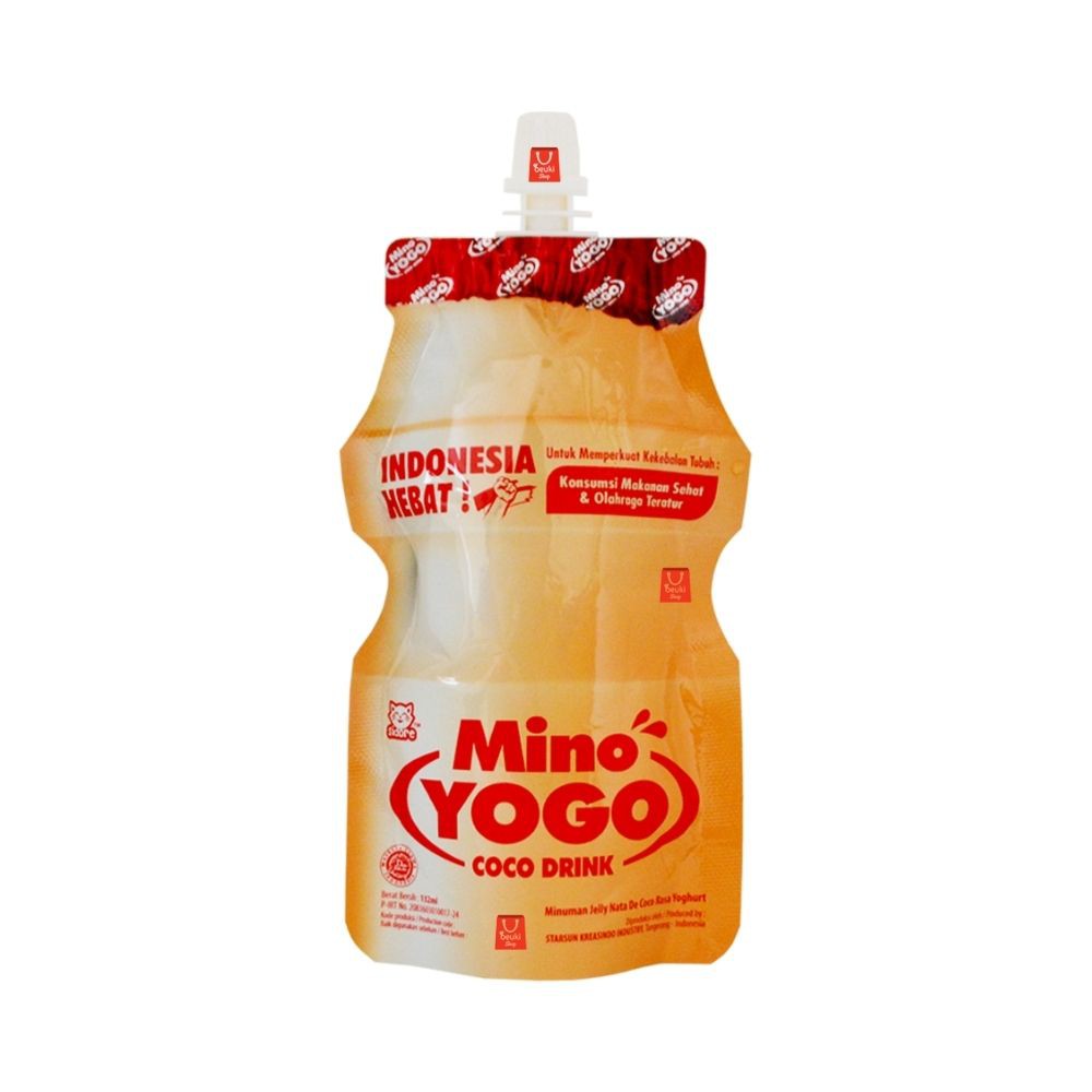 Pouch Sidore Mino Yogo Coco Drink Yogurt Jelly Drink - 132ml | Shopee ...