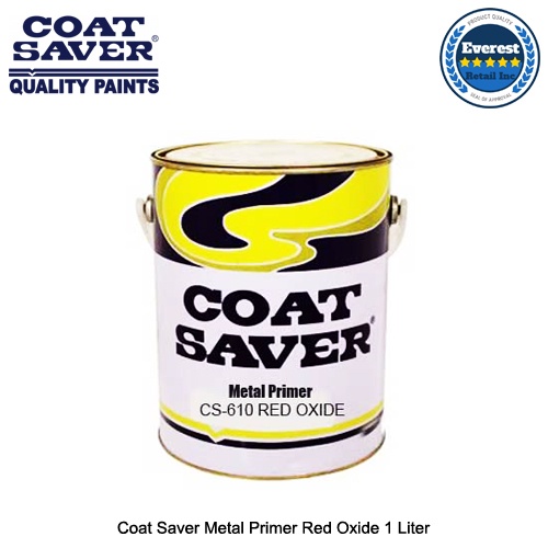 Coat Saver Metal Primer Red Oxide 1 Liter | Shopee Philippines