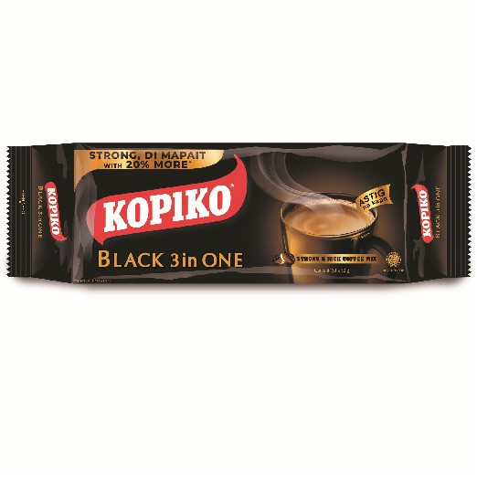 Kopiko Black 3-In-1 Bag 30 x 30g | Shopee Philippines