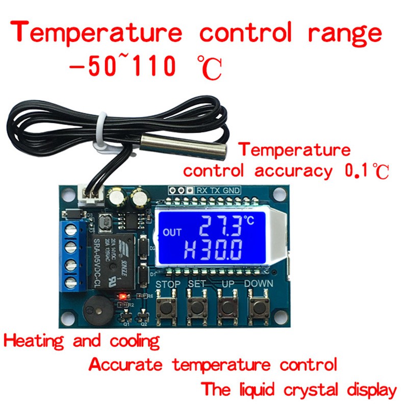 XY-T01 Digital Thermostat Heating Refrigeration Digital temperature ...