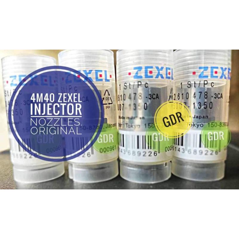 Zexel Injector Nozzles. Original (4M40 & 4D56)price is per piece ...