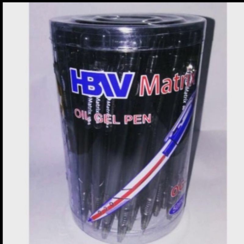 HBW Matrix Ballpen BLACK sold per pc | Shopee Philippines